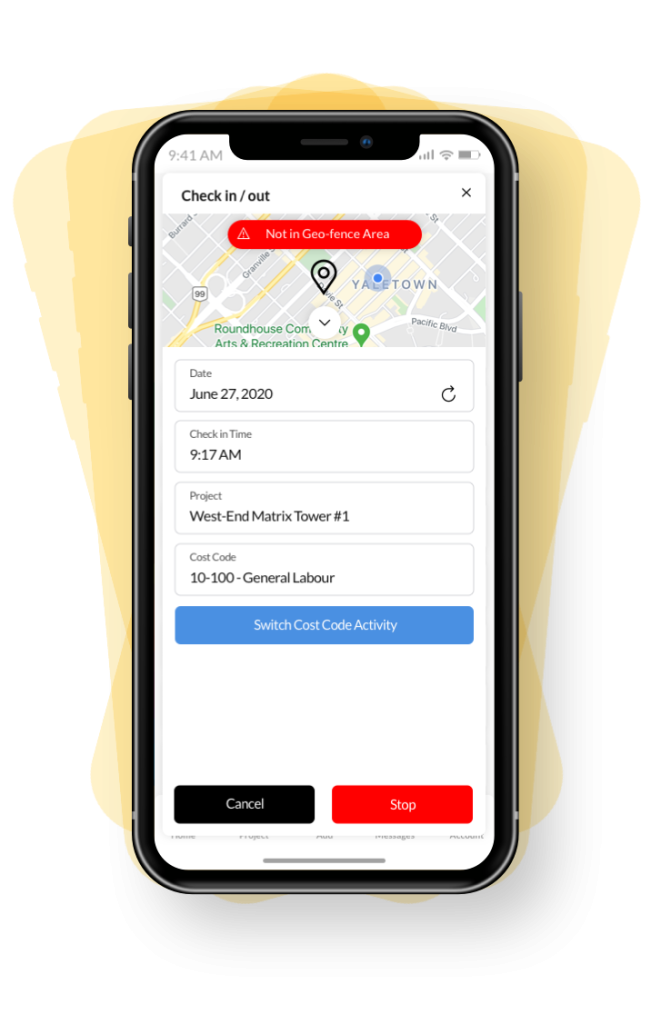 Construction Time Card App | Accurate Time Keeping with SiteMax